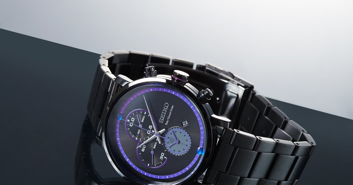 FGO Teams up with SEIKO For Mash Kyrielight Watch! | Tokyo Otaku Mode News