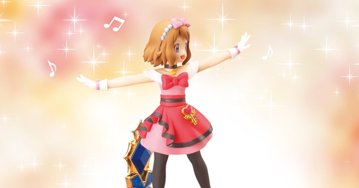 Figure of Pokémon XY & Z Heroine Serena with Music Box Stand Available ...