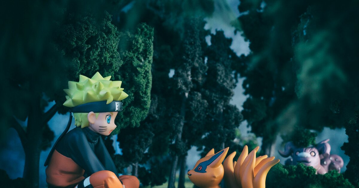 Naruto Uzumaki and the 9 Tailed Beasts Recreated as Cute Chibi Figures ...