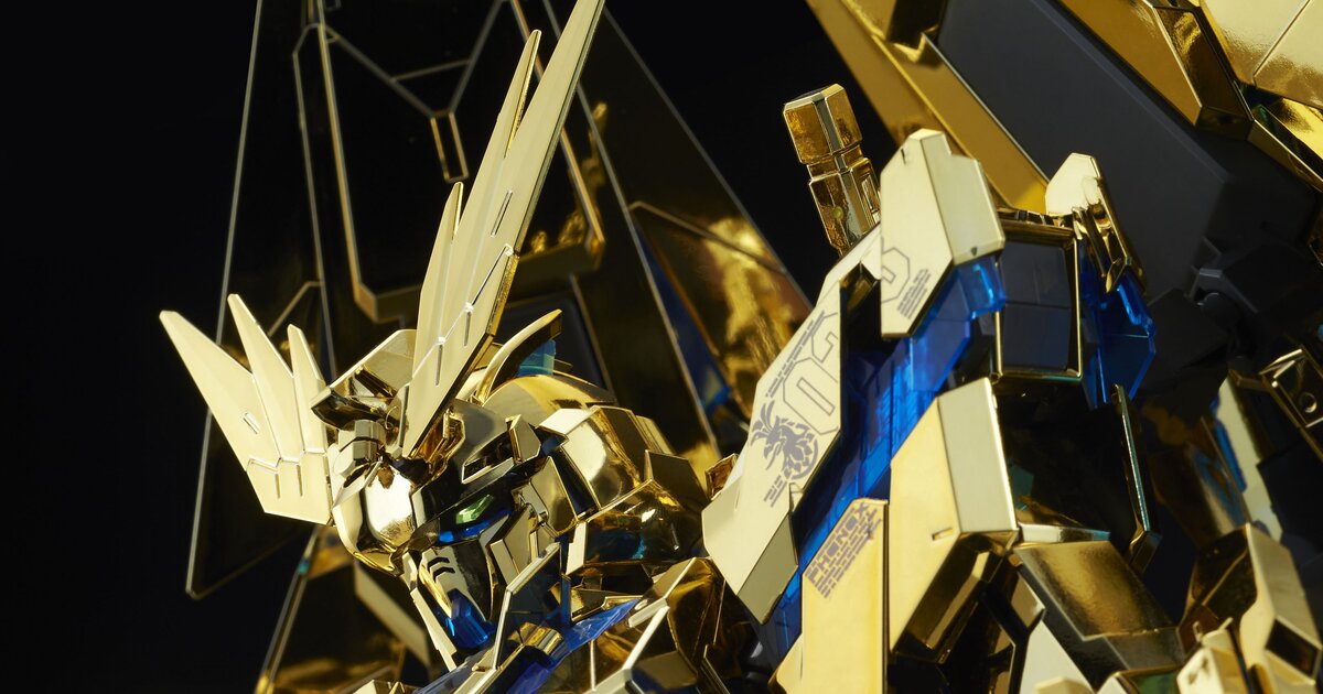 “Golden Pheonix” RX-0 Unicorn Gundam 03 Phenex Is Reborn as a Perfect ...