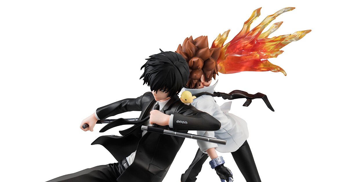 Tsuna & Hibari of Reborn! Face Off in G.E.M Figure Set | Tokyo Otaku ...