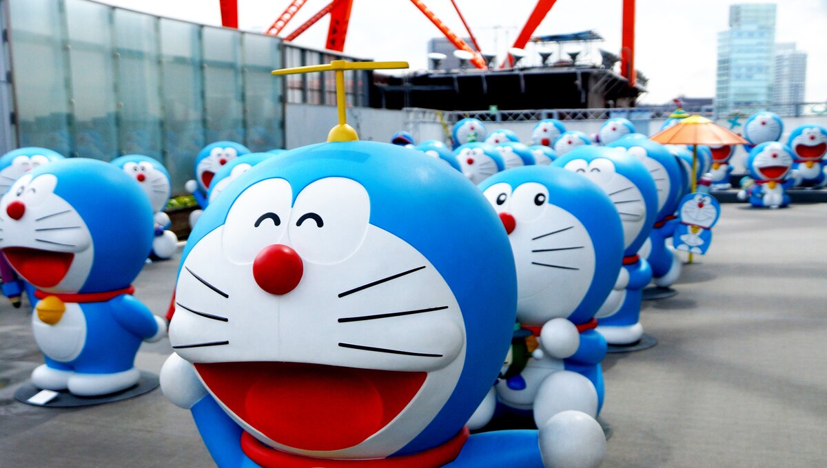 Doraemon and Perman Take Over Tokyo Tower at Fujiko F. Fujio Exhibit ...