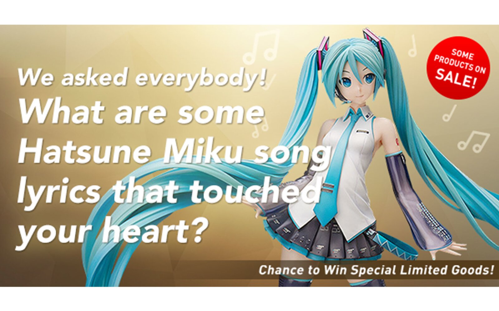 We asked everybody! What are some Hatsune Miku song lyrics that touched ...