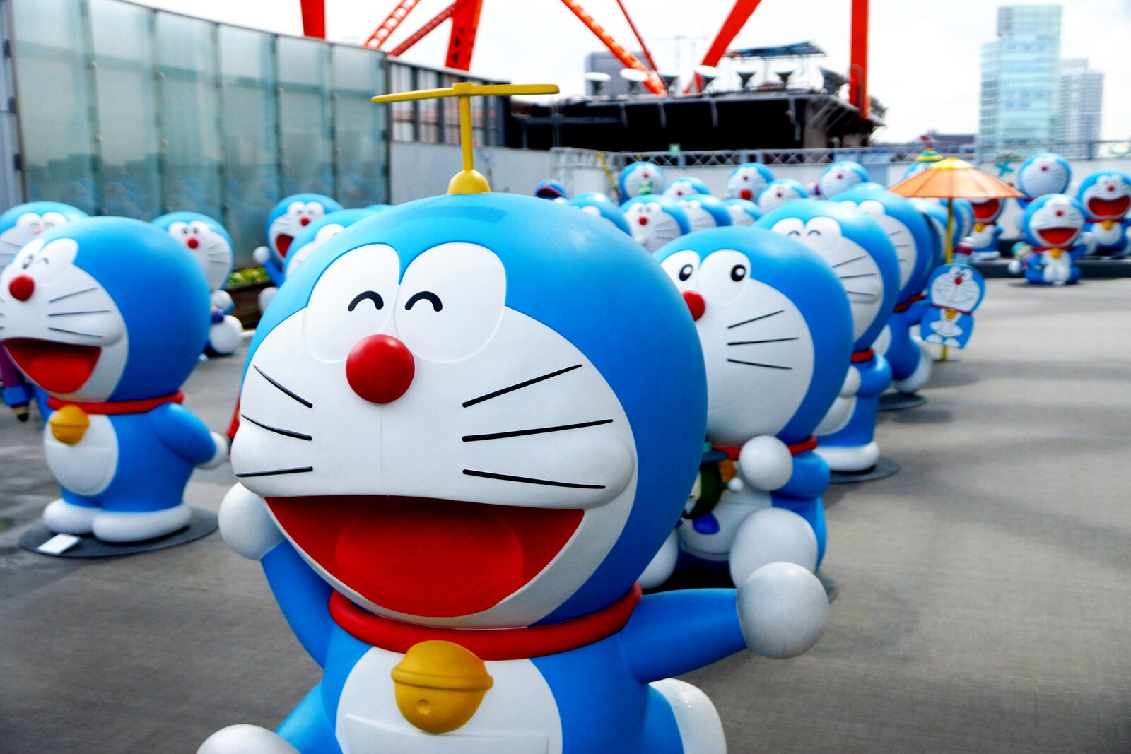 Doraemon and Perman Take Over Tokyo Tower at Fujiko F. Fujio Exhibit ...