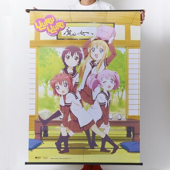 YuruYuri Tea Room Wall Scroll