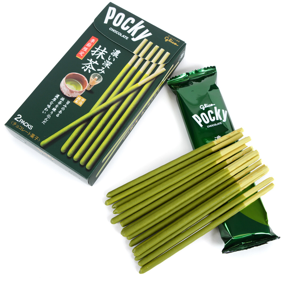 Pocky Double Rich Matcha 2P | Tokyo Otaku Mode Shop
