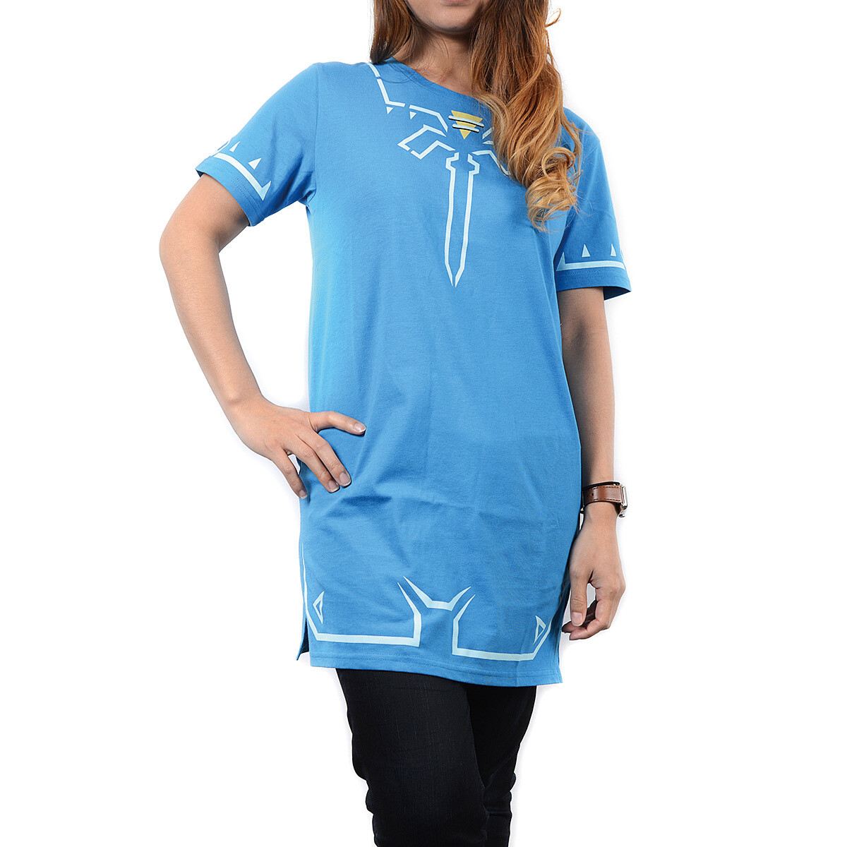Legend of Zelda: Breath of the Wild Champions Tunic T-Shirt Dress ...