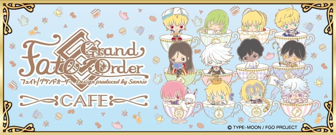 Fate/Grand Order × Sanrio Collab Cafe Announced! | Tokyo Otaku Mode News