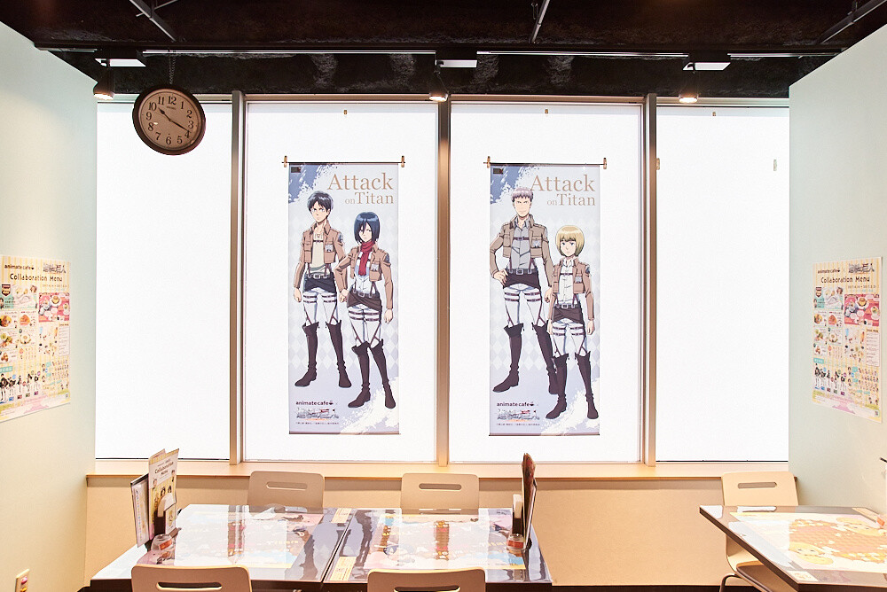 Celebrate Attack on Titan Season 2 at animate Cafe! | Tokyo Otaku Mode News