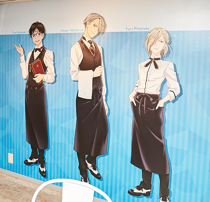 YURI!!! on ICE Cafe Makes History in Tokyo! [Photo Report] | Tokyo ...